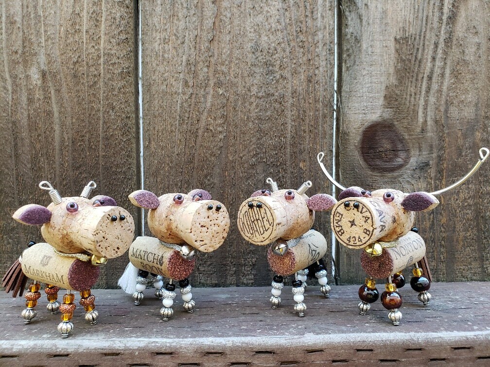 Cow Lover Gift, Black and White Cow Decor, Cow Desk Accessories, Cow ...