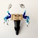 Wine Cork Blue Crab Wine Stopper, Nautical Home Bar Decor, Cute Beachy ...