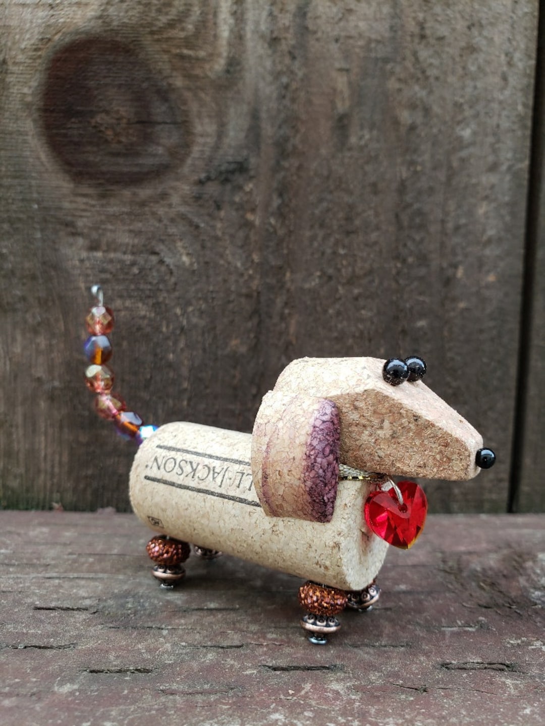 Wine Cork Dachshund, Valentines Gift for Dog Mom, Wiener Dog Gifts ...