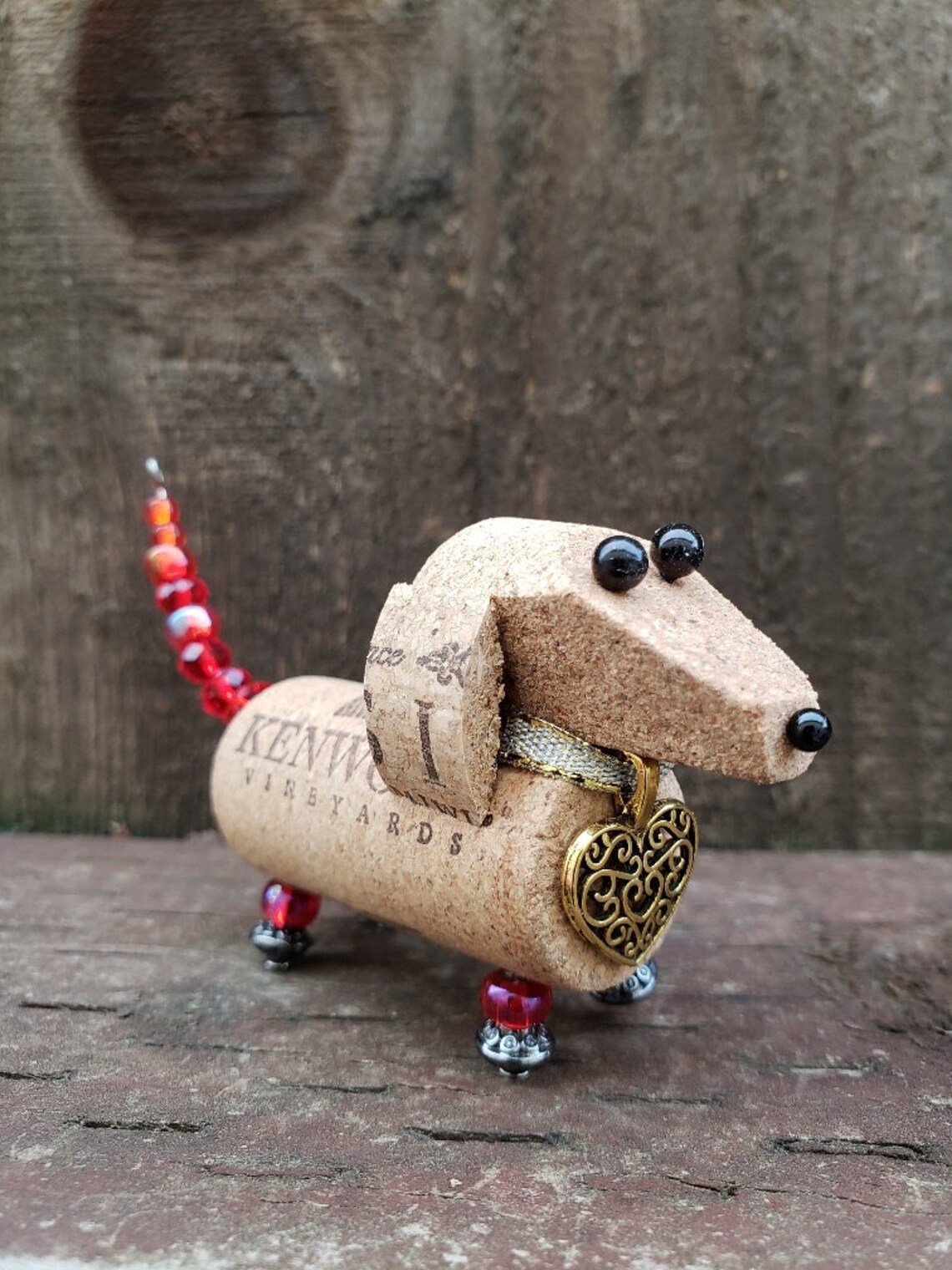 Wine Cork Dachshund Valentines Gift for Dog Mom Wiener Dog - Etsy