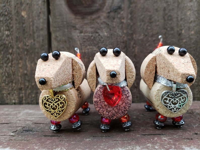 Wine Cork Dachshund Valentines Gift for Dog Mom Wiener Dog - Etsy