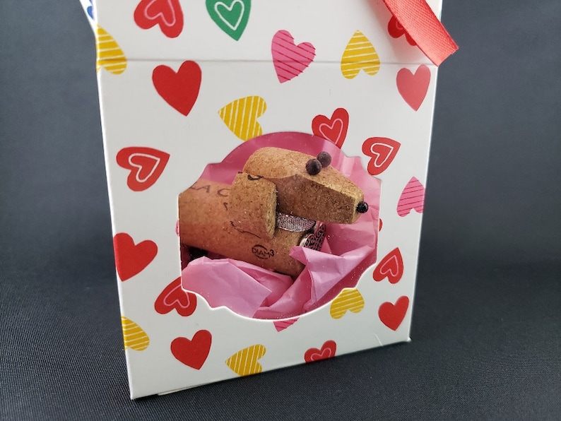 Wine Cork Dachshund Valentines Gift for Dog Mom Wiener Dog - Etsy
