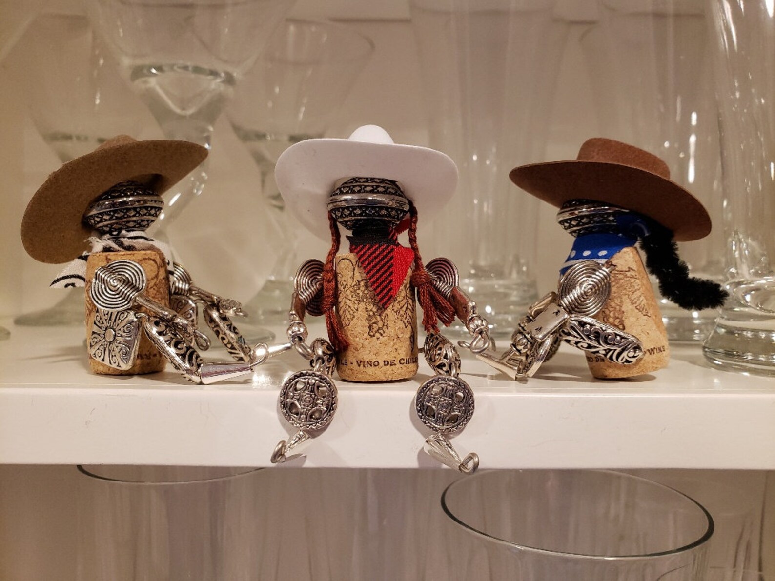 Cowboy Gifts for Men Wine Cork Art for Western Home Bar | Etsy