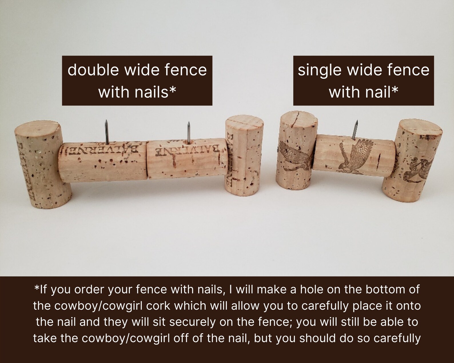 Wine Cork Fence, Western Desk Decor, Cowgirl Wedding Decorations ...