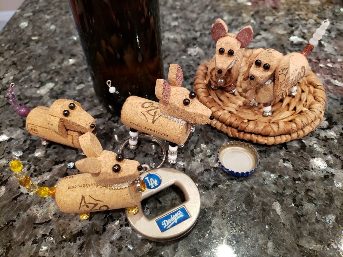 Wine Cork Rat Terrier Rat Terrier Gifts Dog Themed Gifts - Etsy