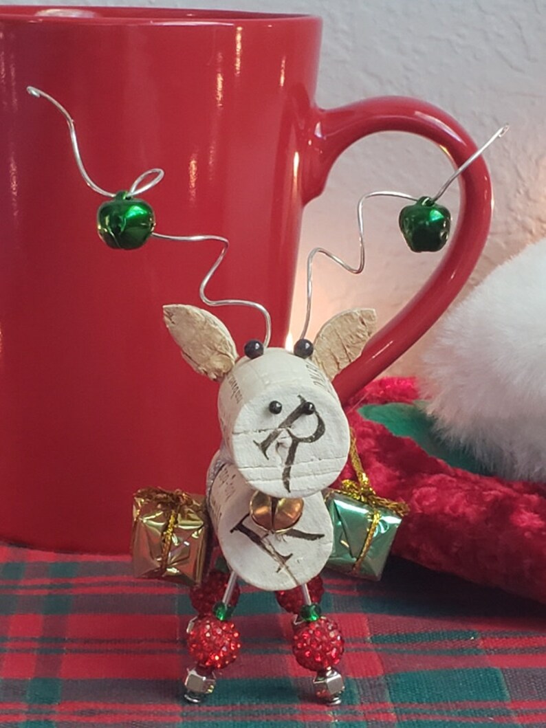 Reindeer Christmas Ornament, Christmas Gift, Unique Christmas Ornaments ...
