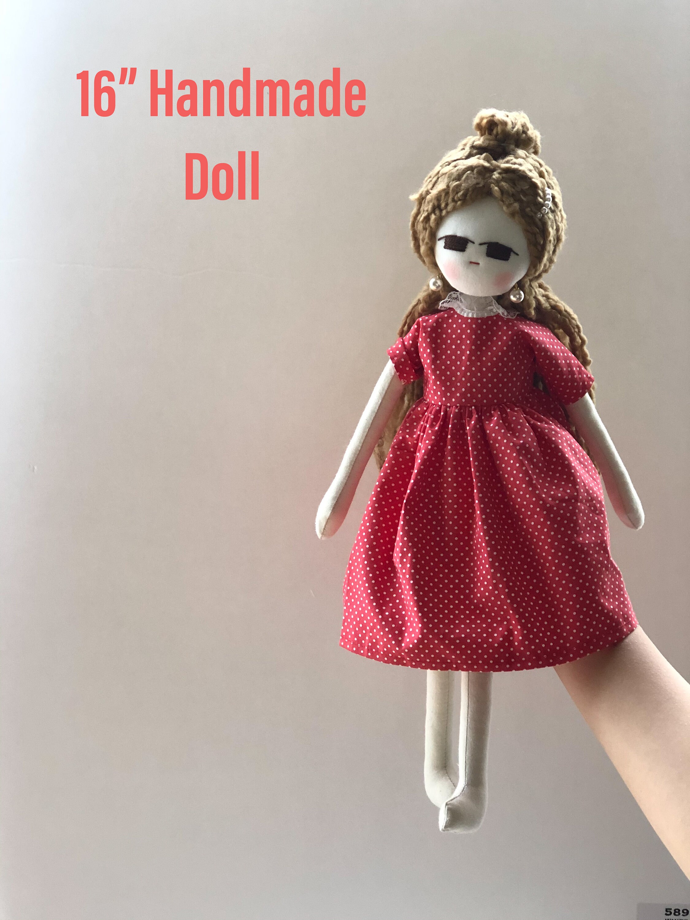 Handmade Doll/ Special Gift for Girl / Birthday Gift for Girl - Etsy UK