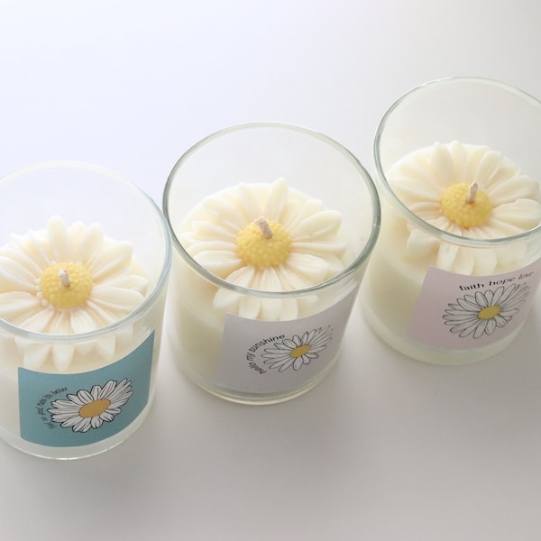 Daisy First Birthday Candle - Etsy