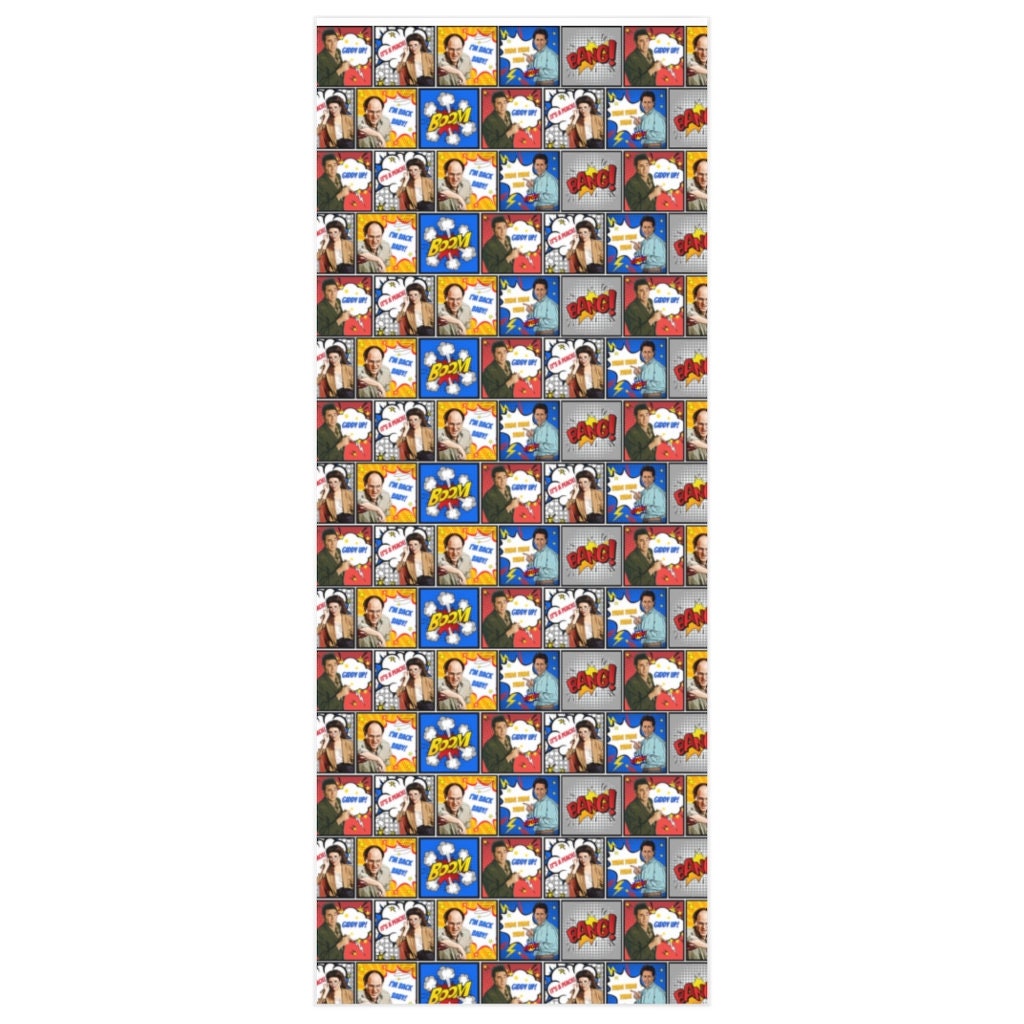 Seinfeld Comic Wrapping Paper - Etsy