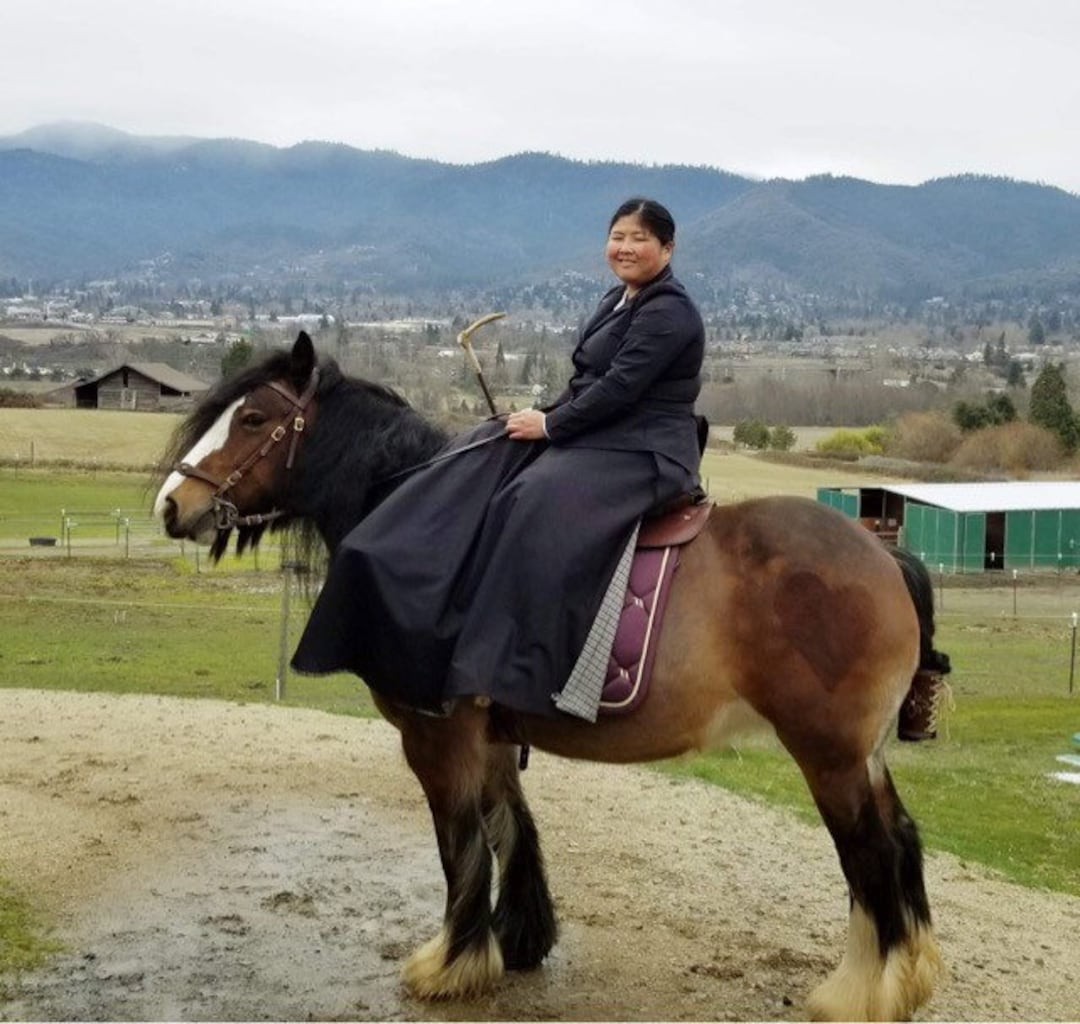 Side Saddle Skirt - Etsy