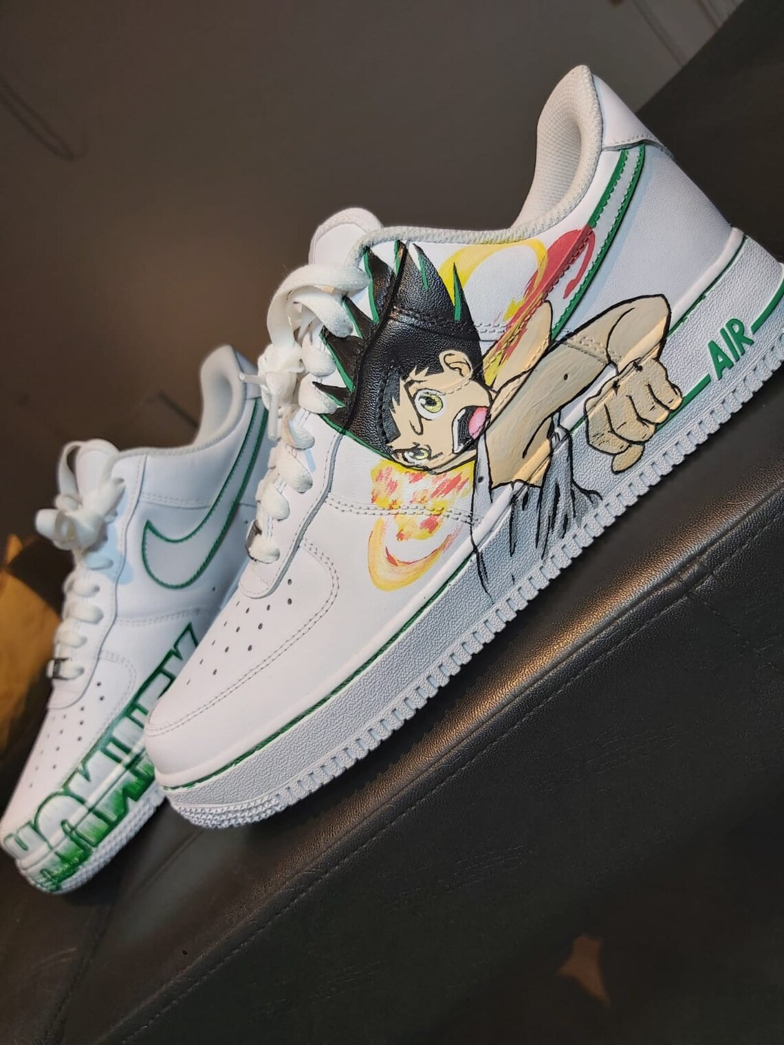 Custom Air Force 1 Anime Hand Painted AF1 Custom Sneakers Nike Custom ...