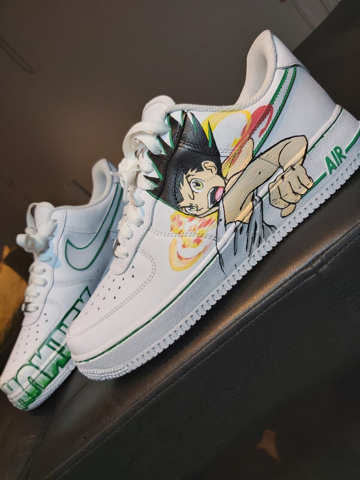 Custom Air Force 1 Anime Hand Painted AF1 Custom Sneakers Nike Custom ...
