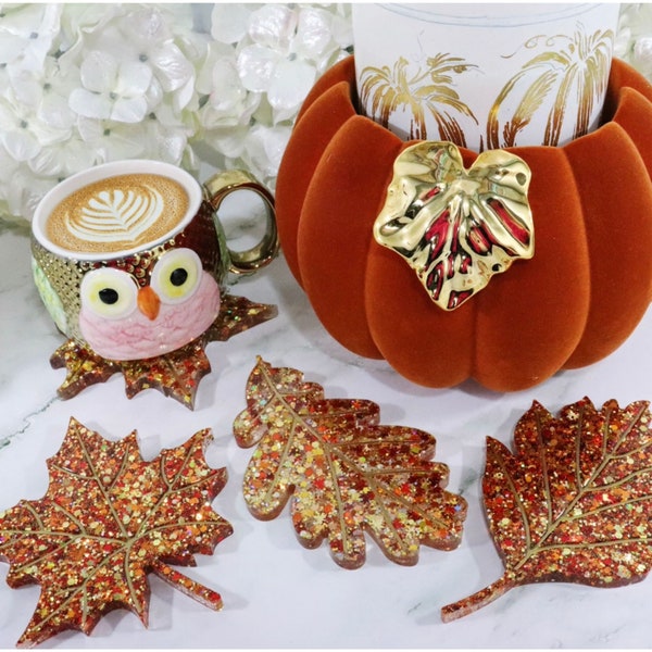 Fall Coasters - Etsy