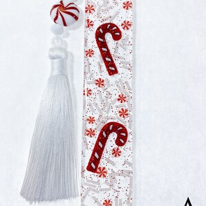 Candy Canes and Sprinkles Christmas Bookmark Stocking - Etsy