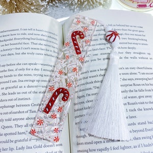 Candy Canes and Sprinkles Christmas Bookmark Stocking - Etsy