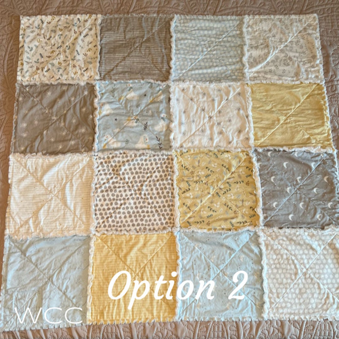 Toddler Rag Quilt | Baby Rag Quilt | Baby Quilt | Childrens Quilt ...