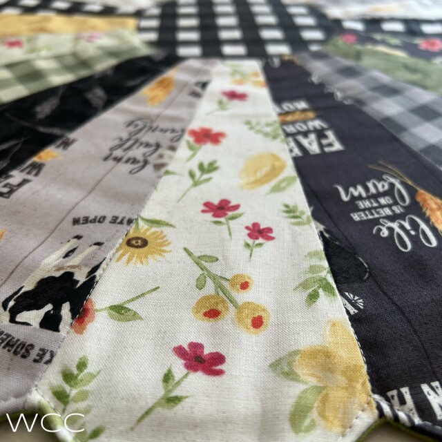 Farmhouse Table Topper | Table Topper | Dresden Table Topper ...