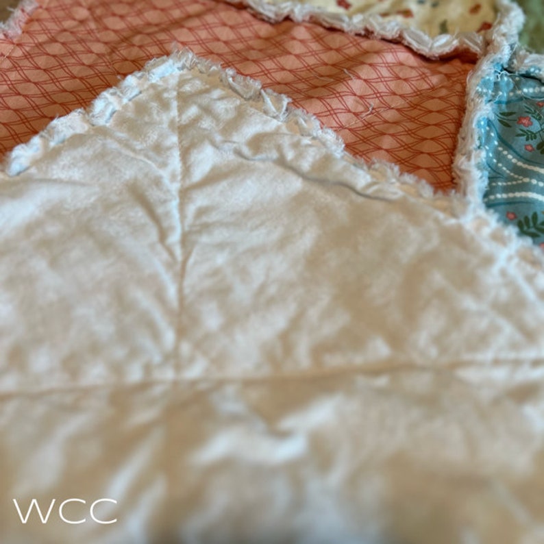 Toddler Rag Quilt | Childrens Rag Quilt | Baby Quilt | Baby Shower Gift ...