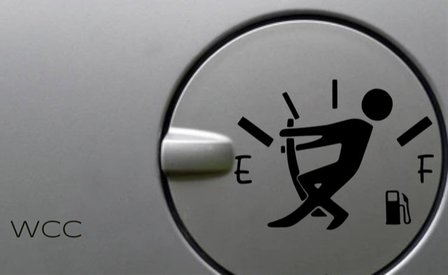 Empty Gas Tank Decal Gas Tank Decal Funny Decal - Etsy