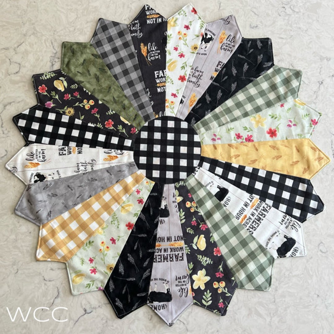 Farmhouse Table Topper | Table Topper | Dresden Table Topper ...