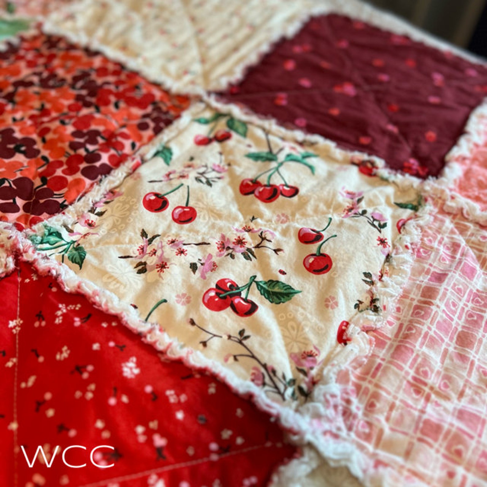 Toddler Rag Quilt | Baby Rag Quilt | Rag Quilt | Crib Quilt | Baby ...