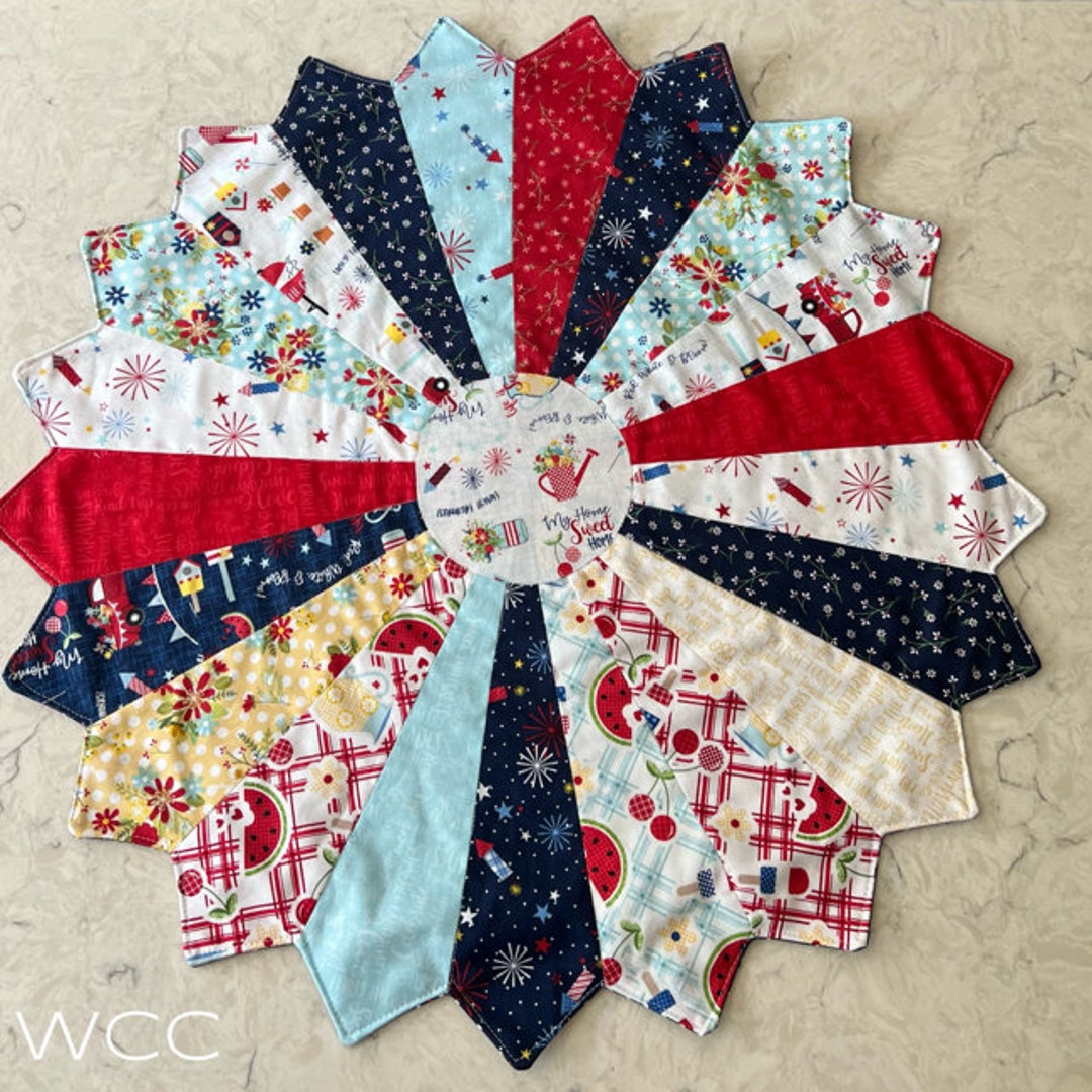 Patriotic Table Topper | 4th of July Table Topper | Summer Table Topper ...