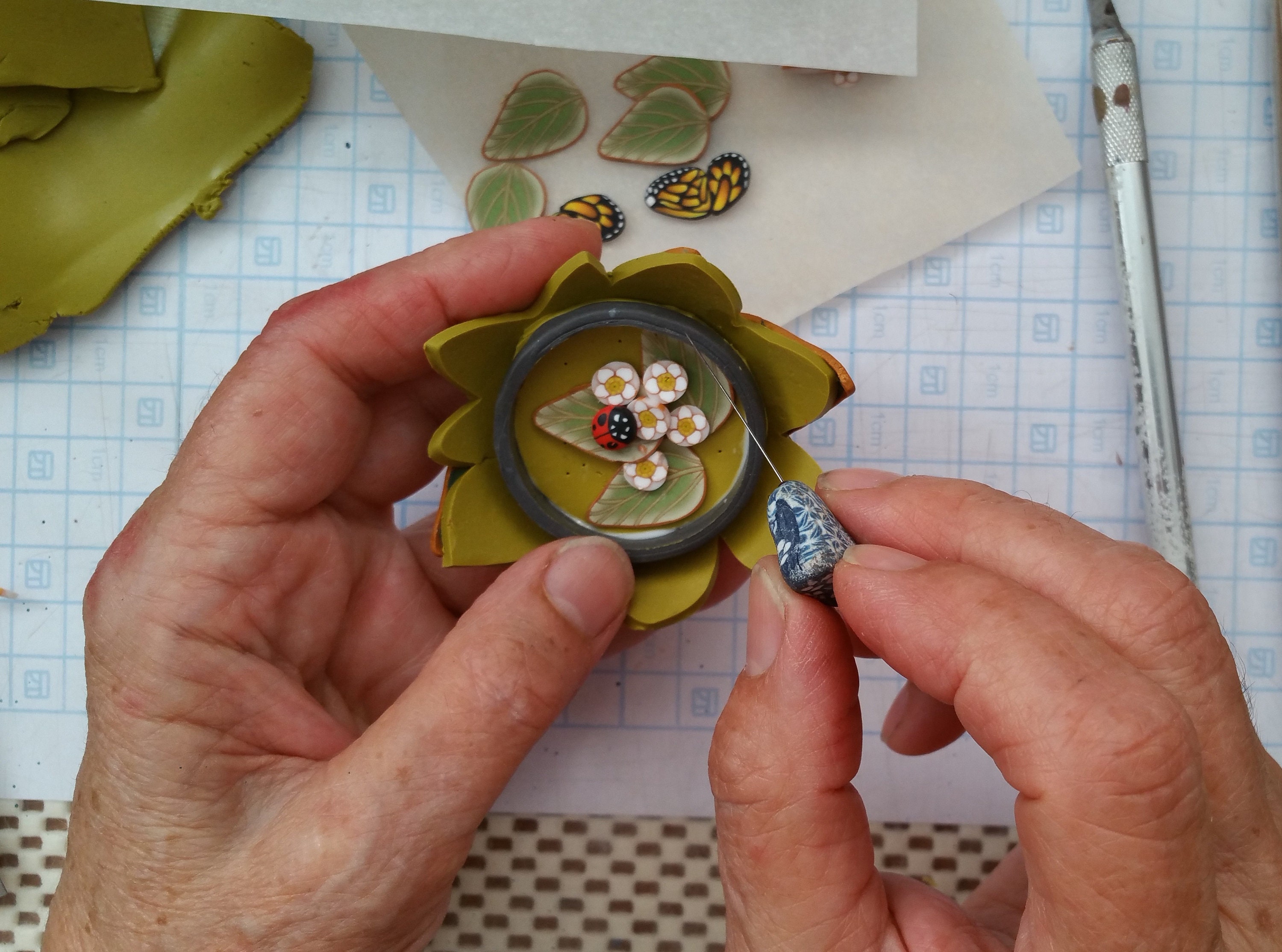 How to Make Polymer Clay Lidded Vessels - Etsy