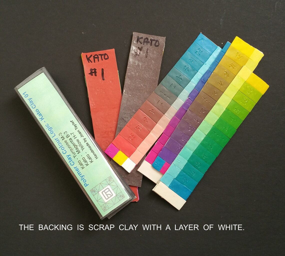 Polymer Clay Colour Formulas Katoclay 1 Handmade From - Etsy