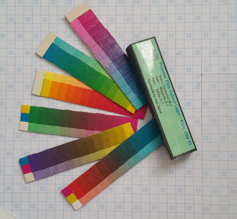 Polymer Clay Colour Formulas Katoclay 1 Handmade From Polymer Clay - Etsy
