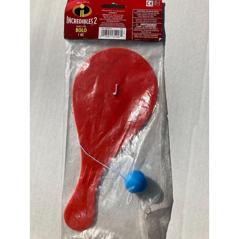 The Incredibles Paddle Ball Toy Birthday Party Favors or Stocking ...