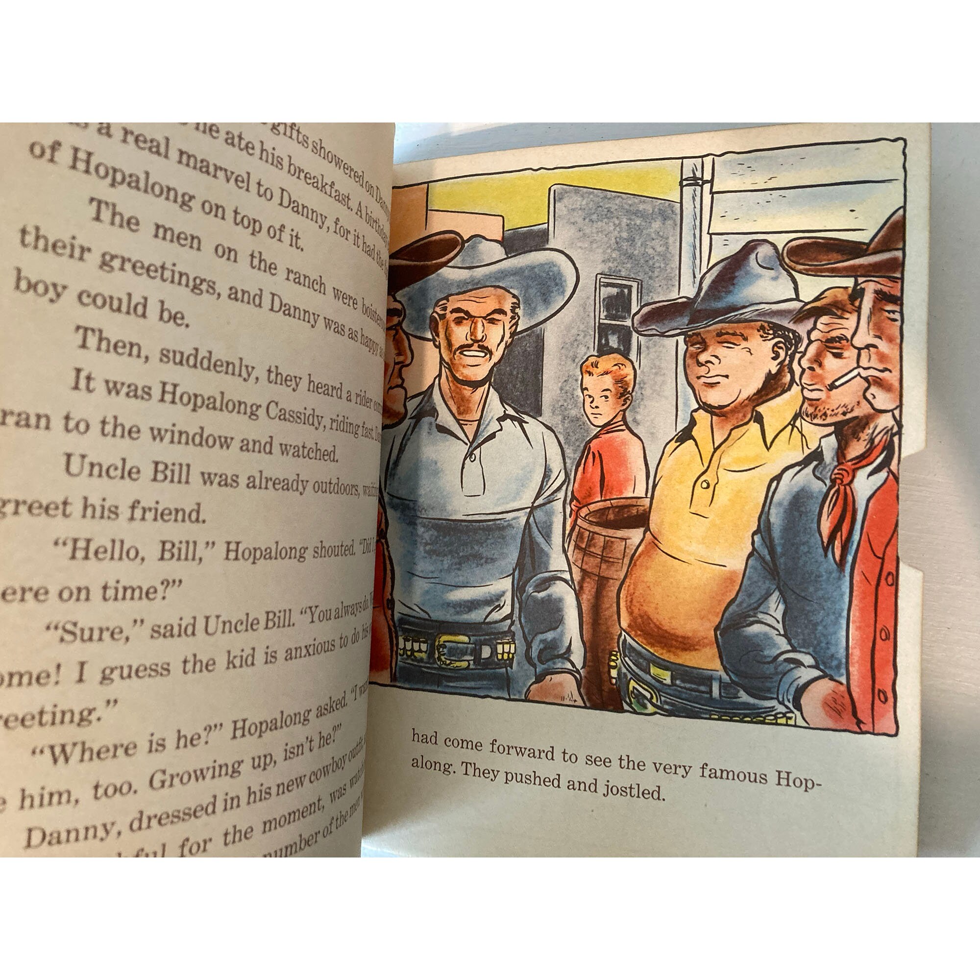 Vintage Hopalong Cassidy and His Young Friend Danny Book Vintage 1950 ...