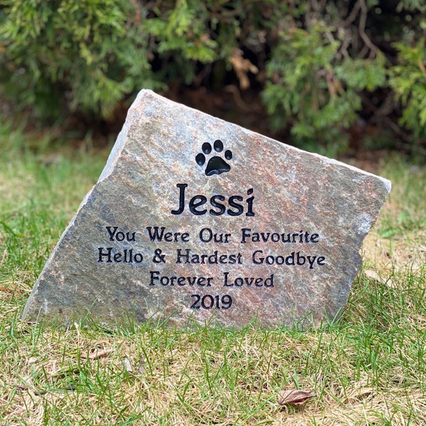 Pet Headstone - Etsy