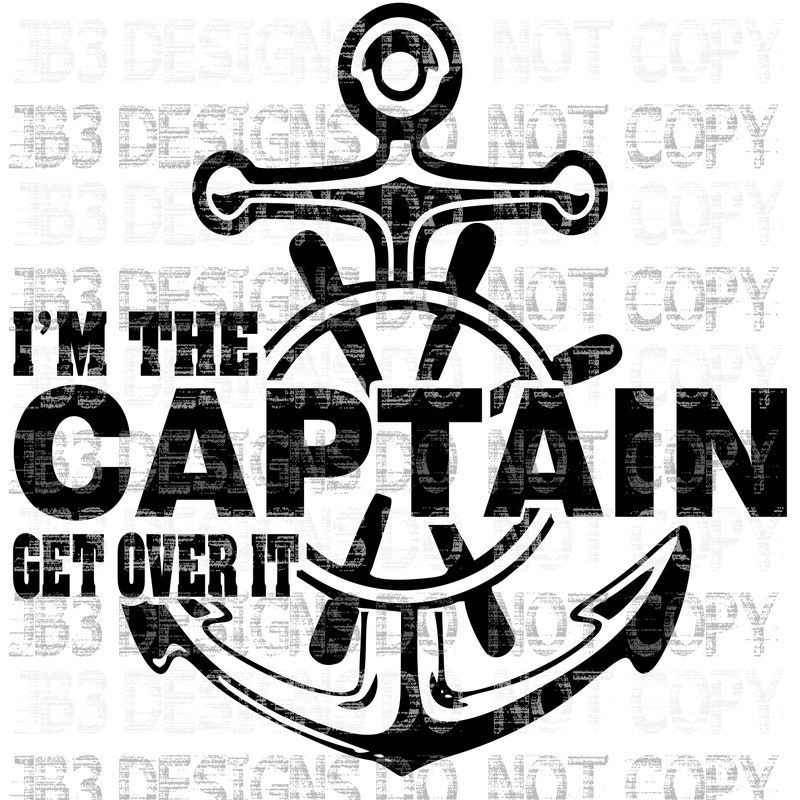 Boat Captain Svg - Etsy