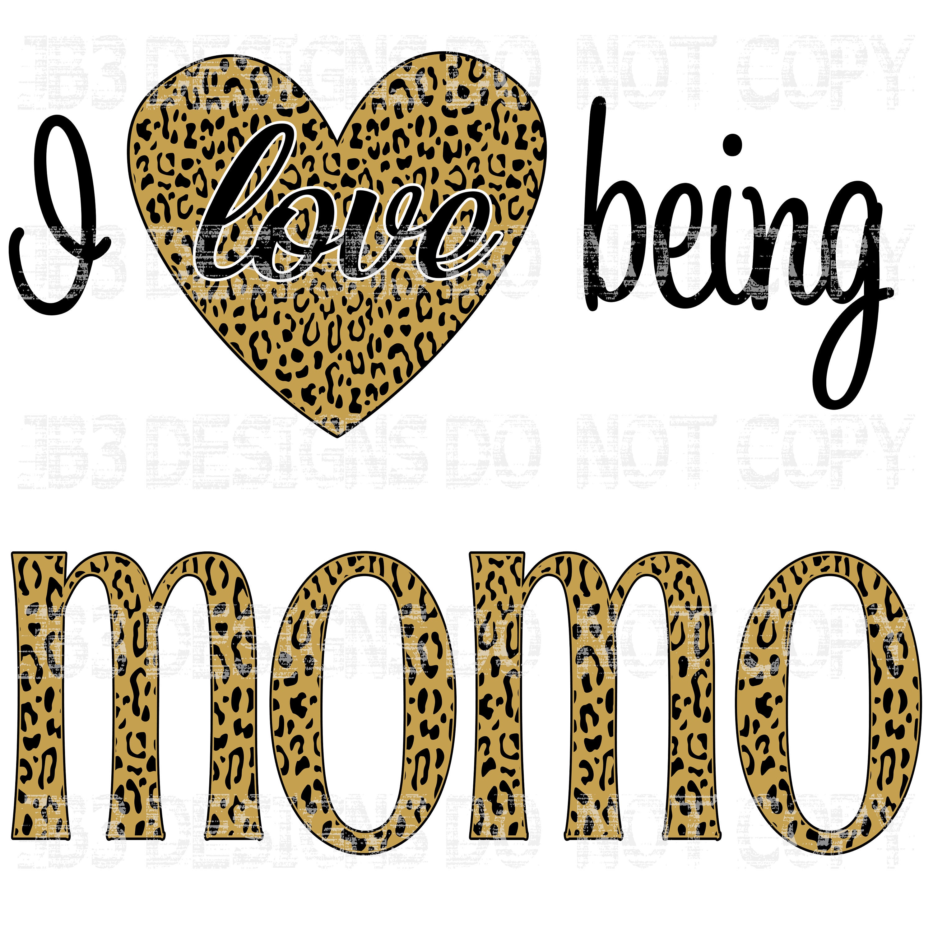 I Love Being a MOMO SVG and PNG Sublimation - Etsy