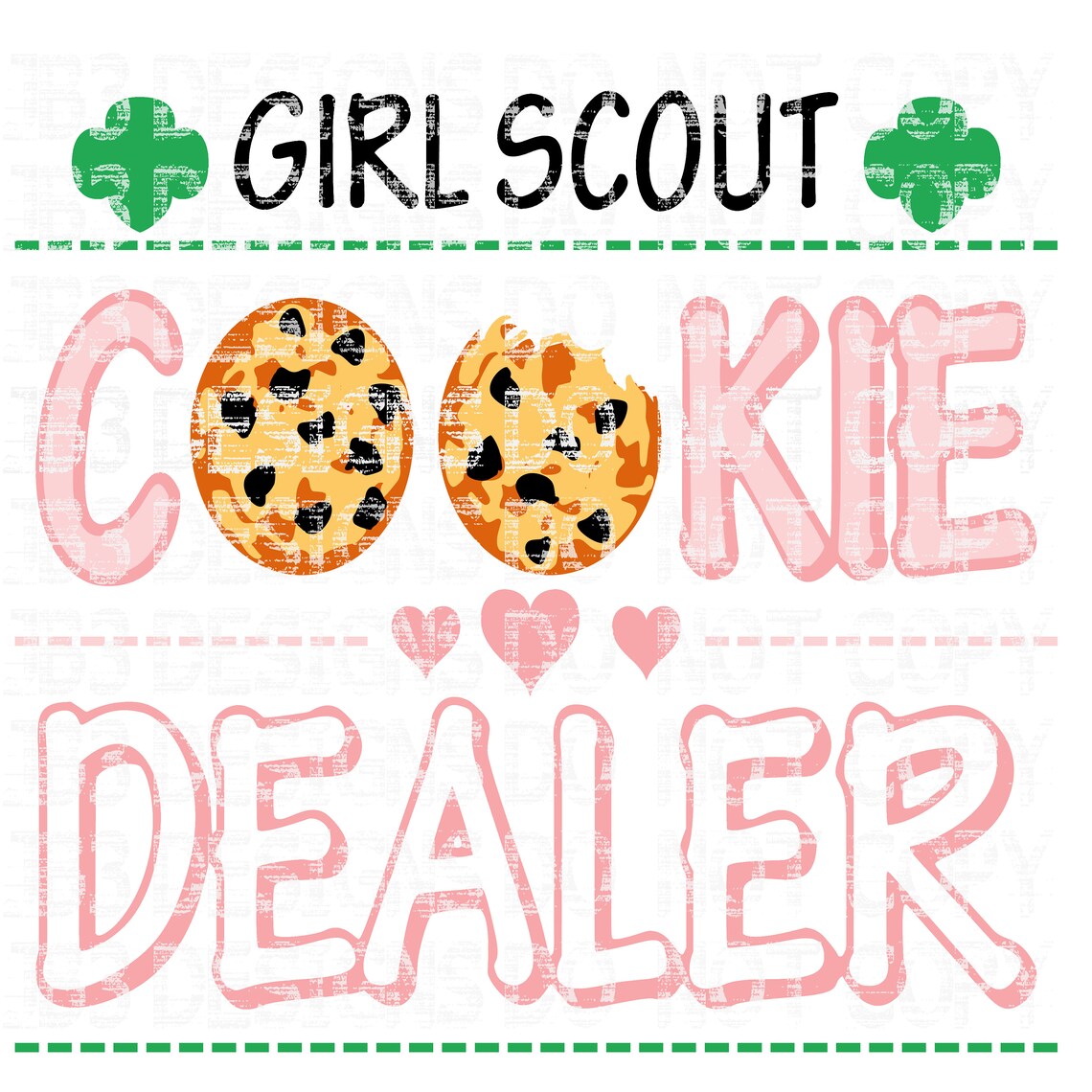 Girl Scout Cookie Dealer Svg Png Sublimation Etsy Ireland