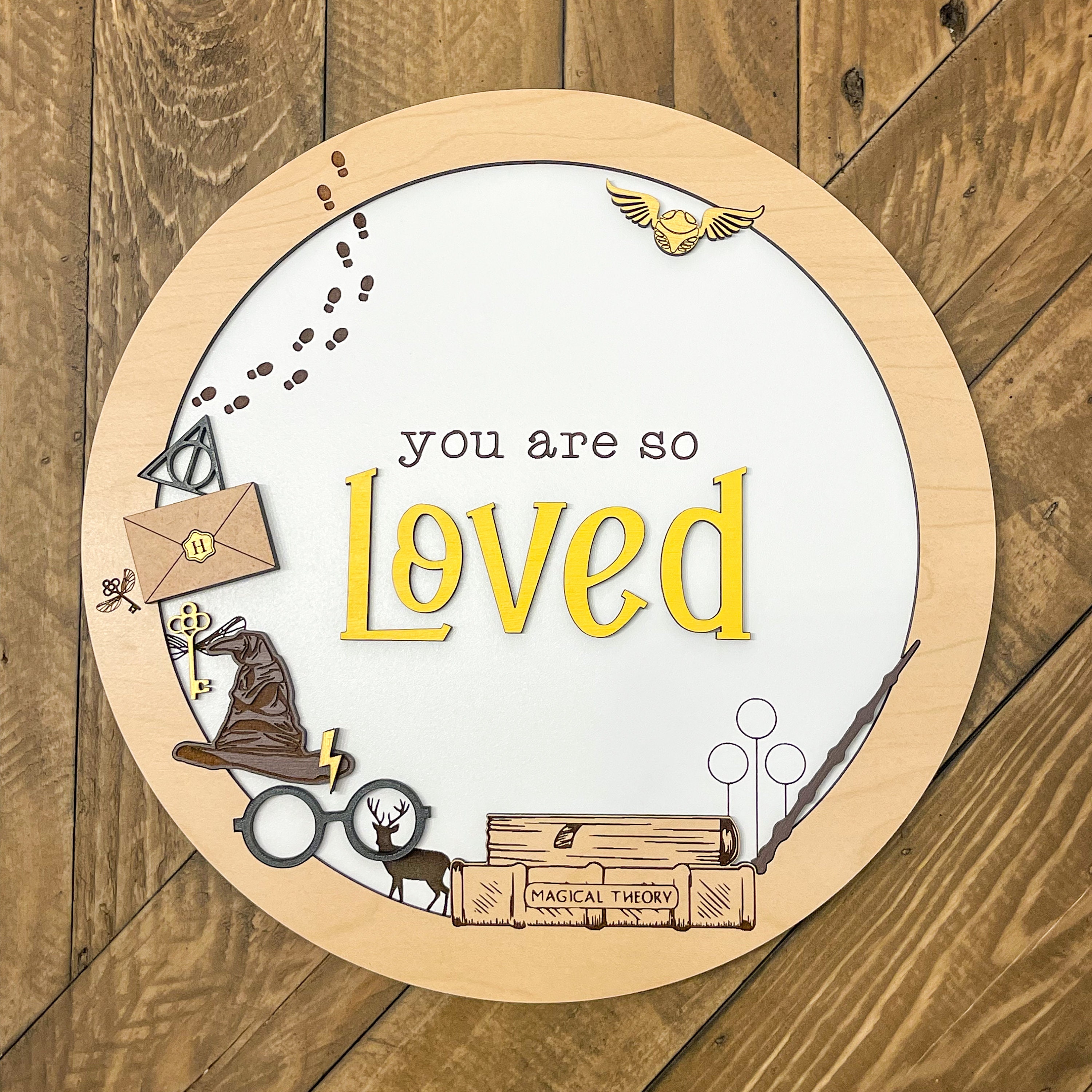 10 Harry Potter Inspired Sign // You Are so Loved // - Etsy