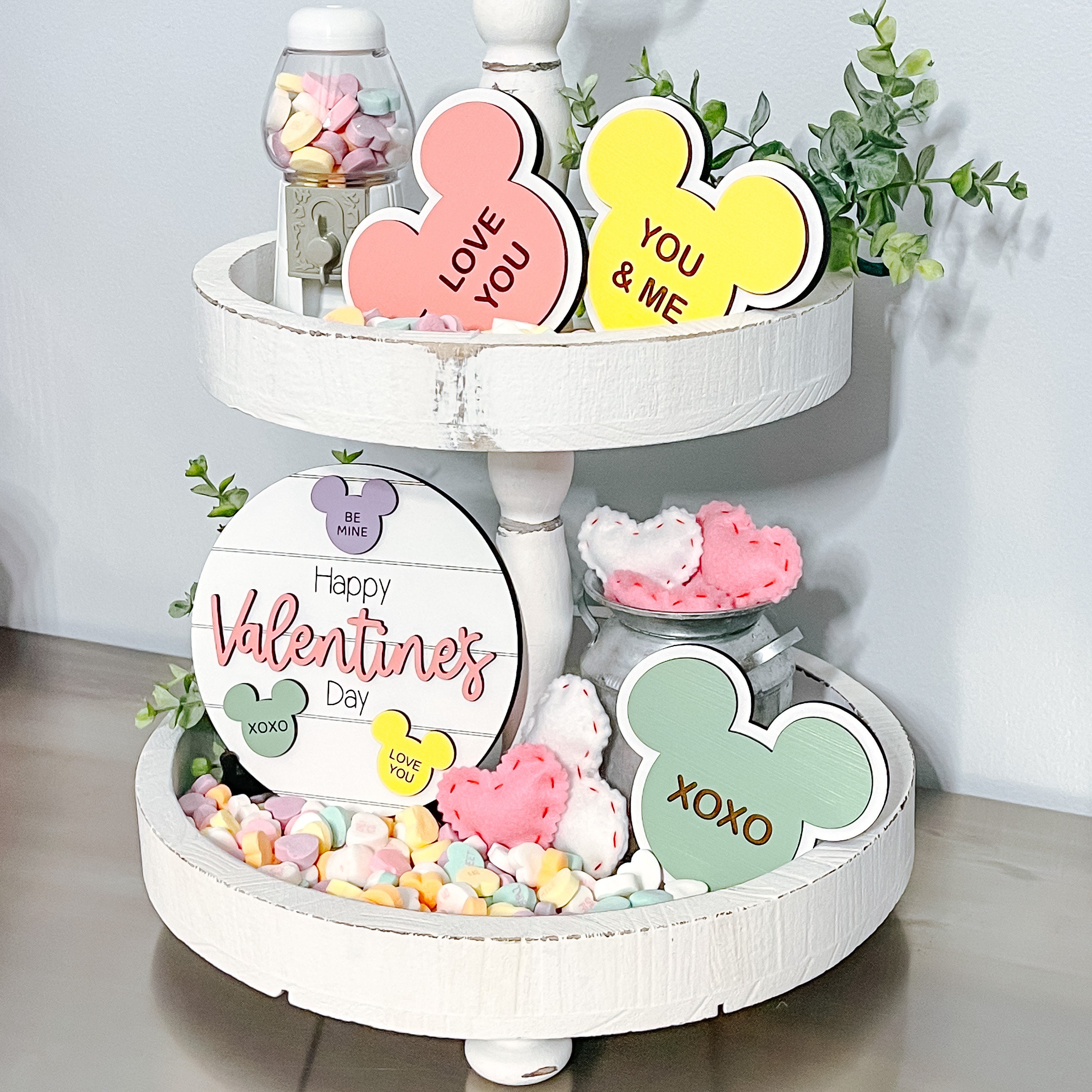 Mini Disney-inspired Valentine's Day Sign // Mickey - Etsy