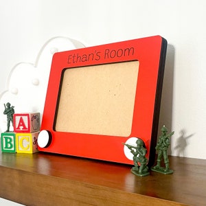Toy Story Inspired Personalized Etch-a-sketch Photo Frame // Disney ...