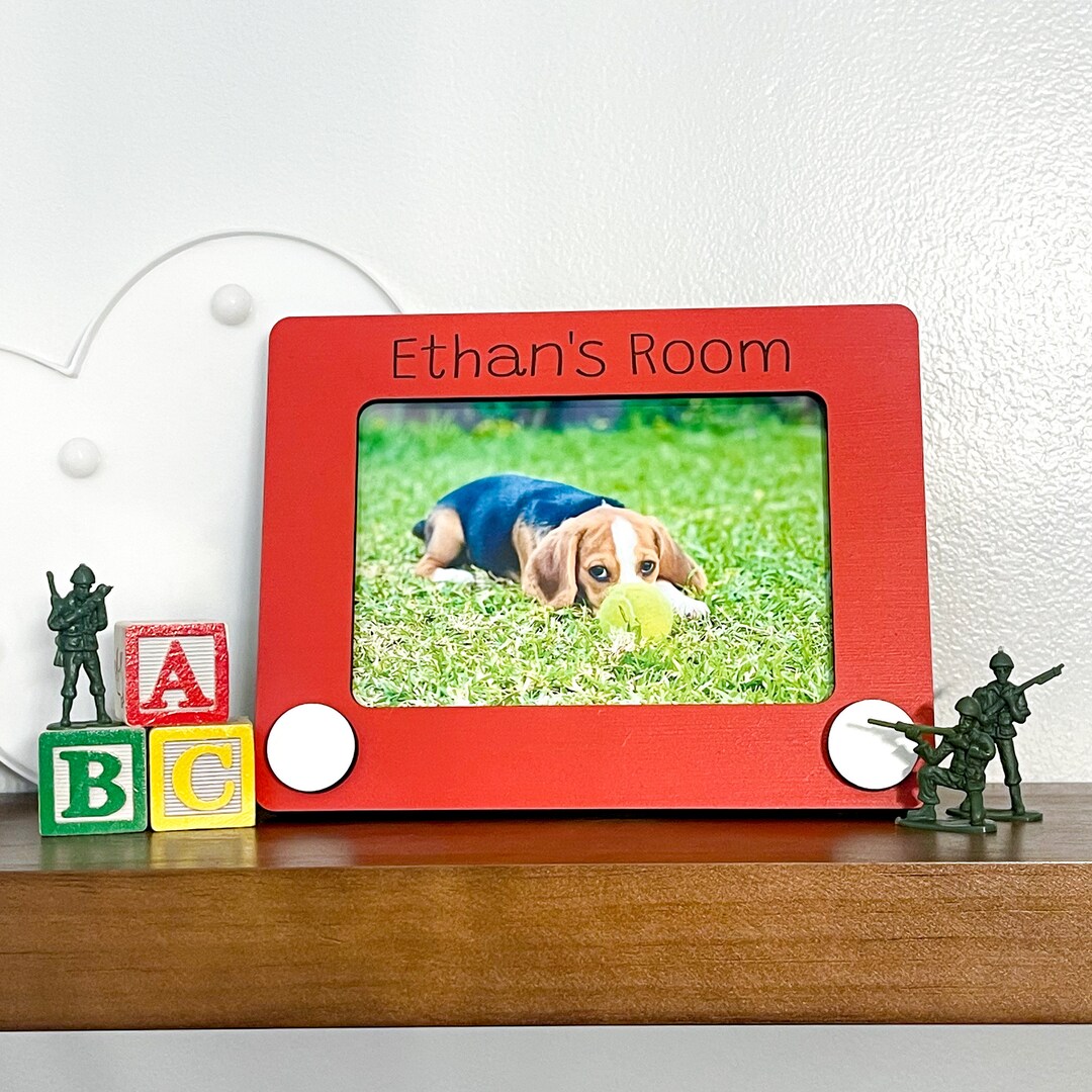 Toy Story Inspired Personalized Etch-a-sketch Photo Frame // Disney ...