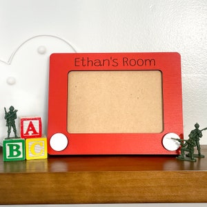 Toy Story Inspired Personalized Etch-a-sketch Photo Frame // Disney ...