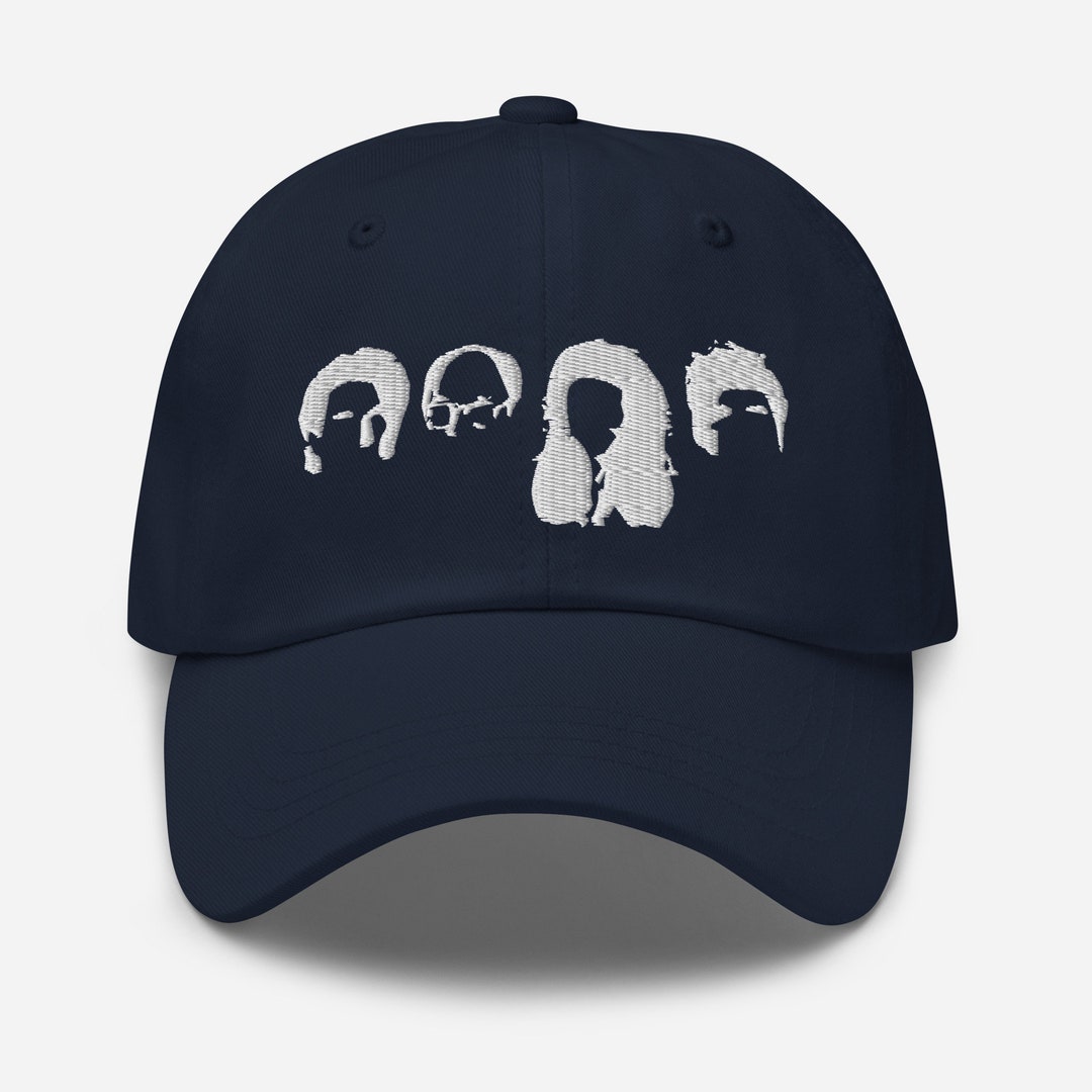 Seinfeld Silhouette Hat - White Embroidery - Etsy