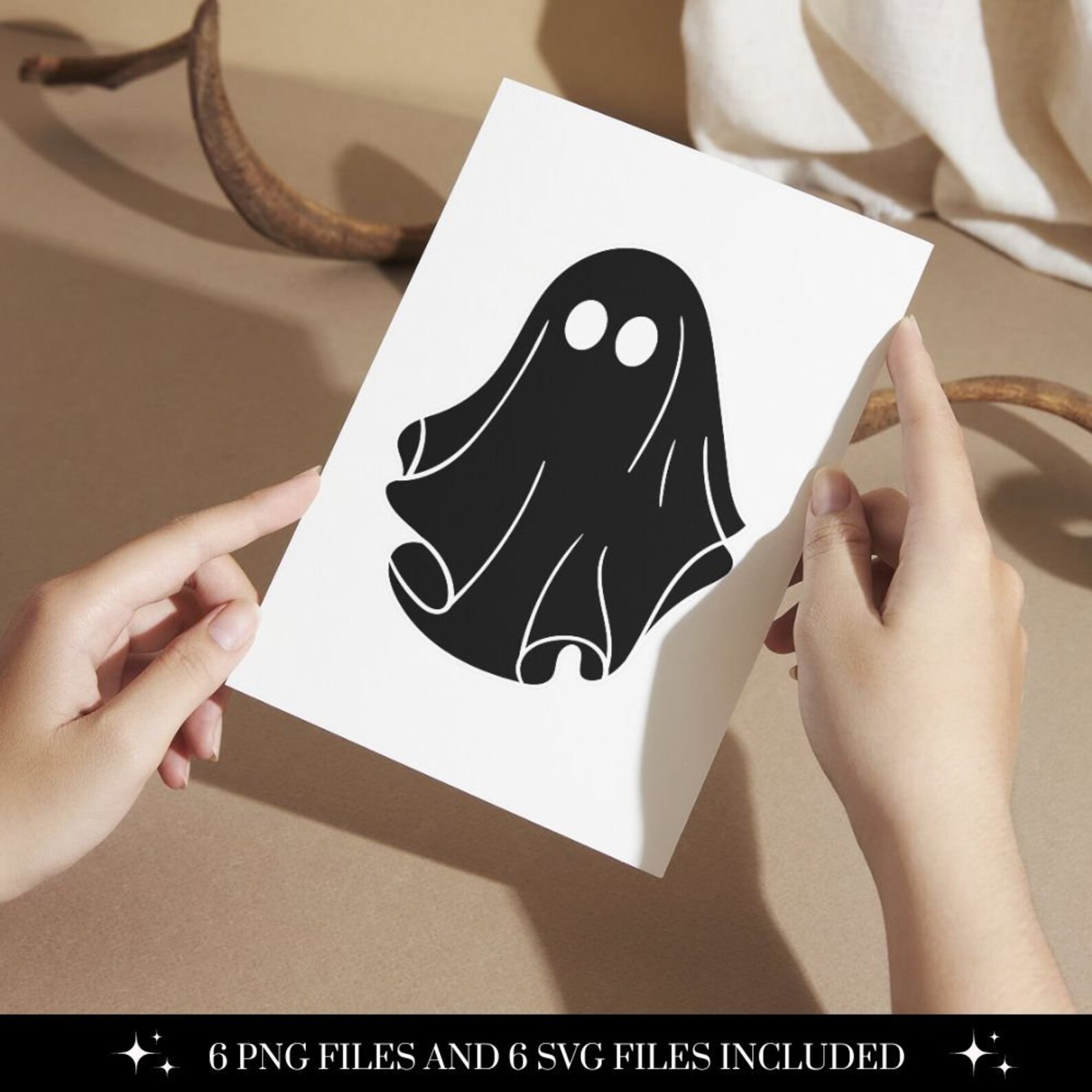 Cute Ghost SVG Bundle - Cricut - Ghost PNG - Clipart - Cute Ghost ...