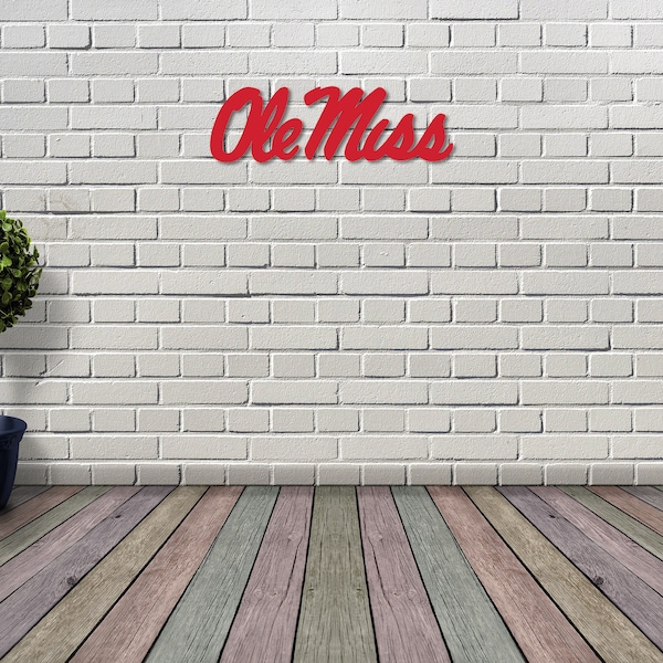 Ole Miss Wall Decor - Etsy