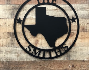 Texas Monogram - Etsy