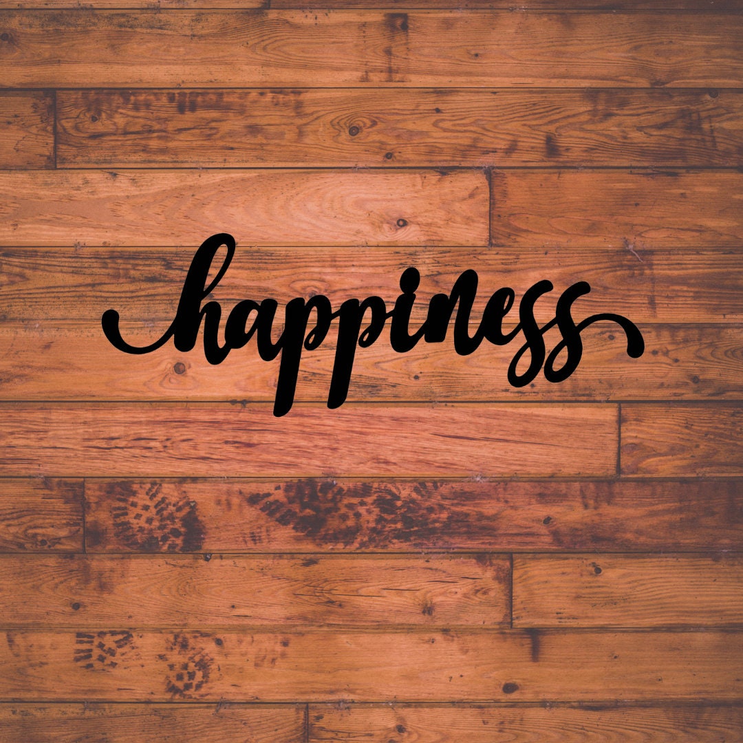 Happiness Sign - Etsy