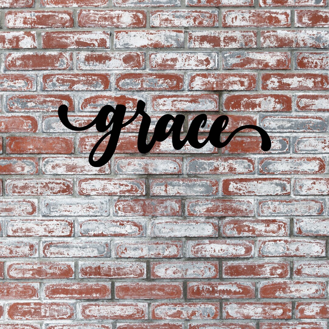 Grace Sign - Etsy