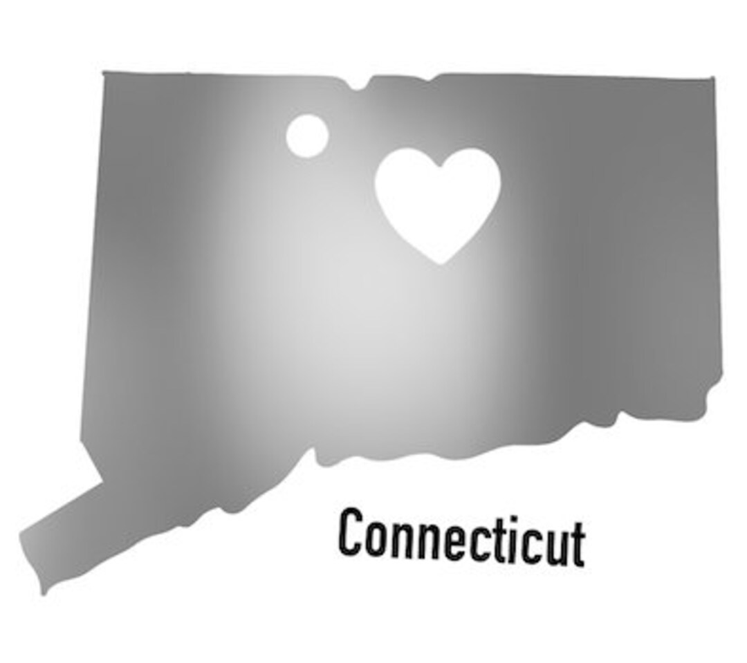 Connecticut State Ornament, Christmas Decor, Housewarming Gift - Etsy