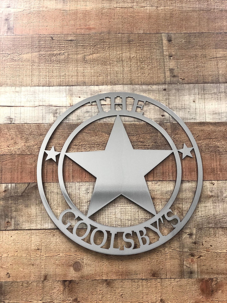 Texas Star Monogram 1 - Etsy