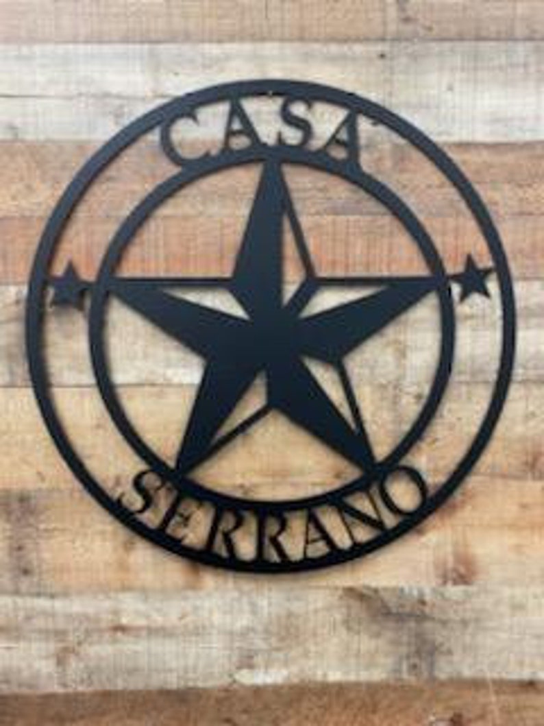 Texas Star Monogram 2 | Etsy