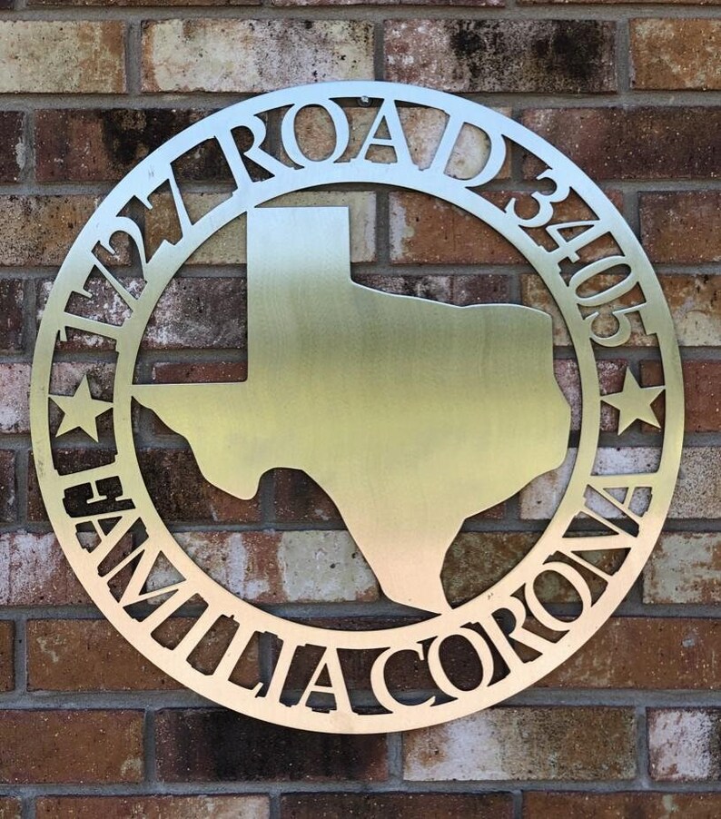 Texas State Circle Monogram 1 | Etsy